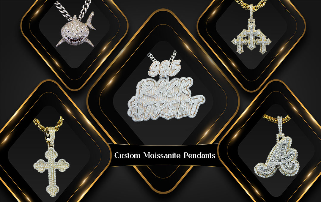 Custom Moissanite Pendants: How To Bring Your Vision To Life? – The ...