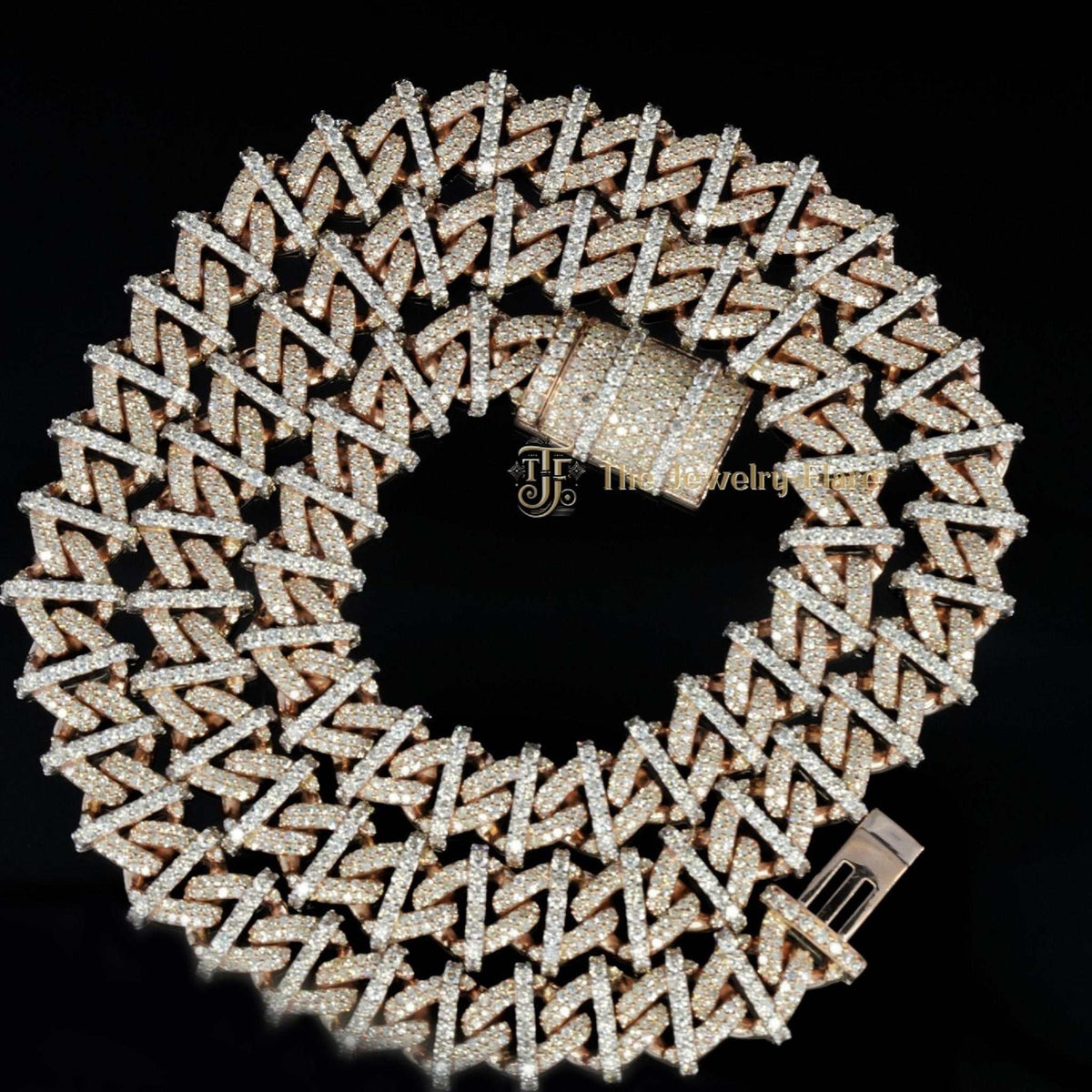 Iced Out Lab Diamond Chain for Men 10 MM | Diamond Pendant – The ...